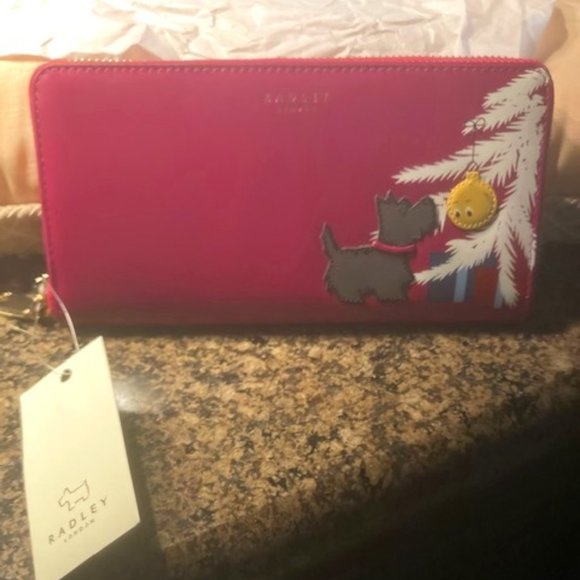 RADLEY LONDON | Bags | Radley London L 6 Baublelarge Zip Around Leather ...